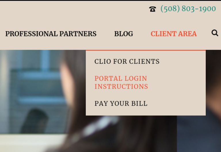 Portal Login Instructions - Borchers Trust Law